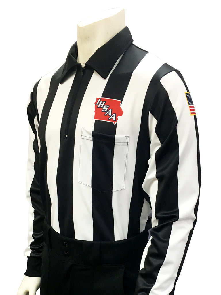 USA138IA-Smitty USA - Dye Sub Iowa Football Long Sleeve Shirt 2.25inch ...
